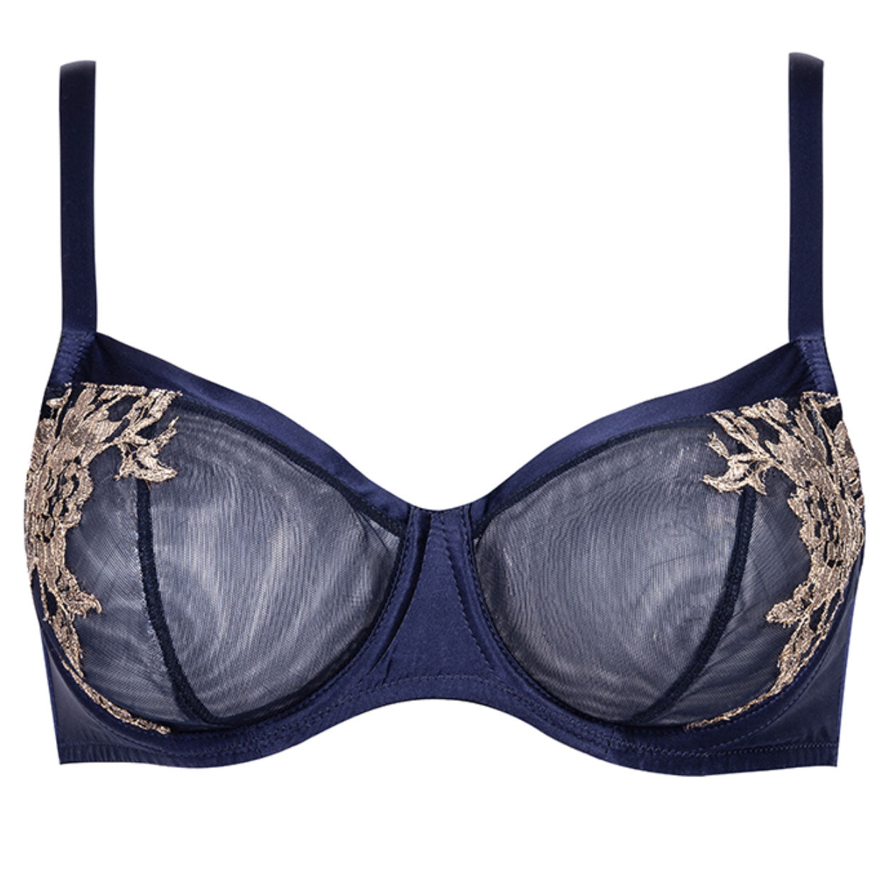 Elsa Navy Balcony Bra – The Clothing Lounge